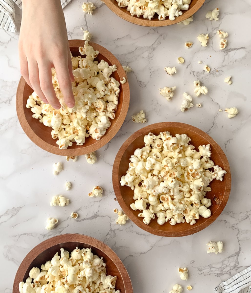 The BEST Dairy Free Air-Popped Popcorn You'll Ever Have